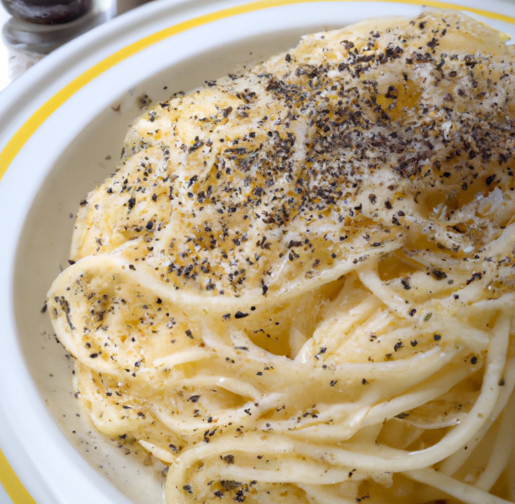 Spaghetti Cacio e Pepe recipe - Jeremy Sciarappa